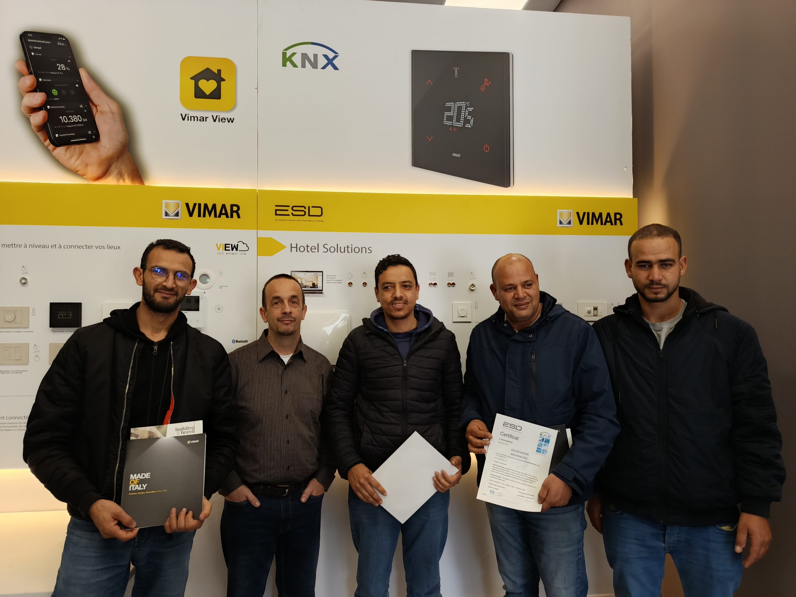 Certification KNX VIMAR 2025 – Formation Domotique Pro